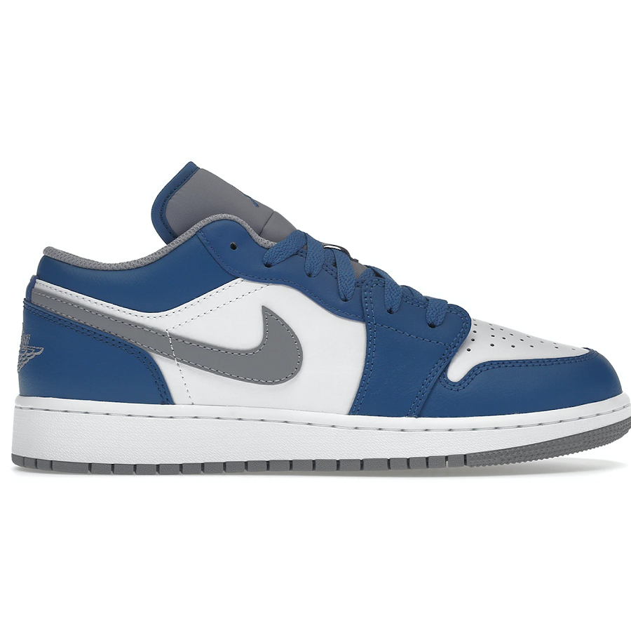 Giày Nike Air Jordan 1 Low GS 'True Blue' 553560-412 – Hệ thống phân ...