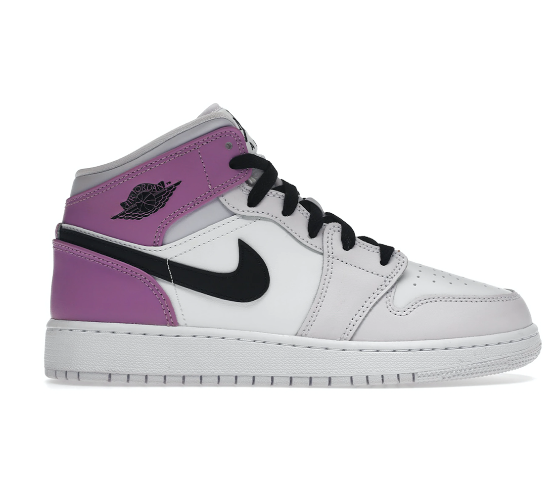 Giày Nike Air Jordan 1 Mid GS 'Barely Grape' DQ8423-501 – Hệ thống phân phối Air Jordan chính hãng