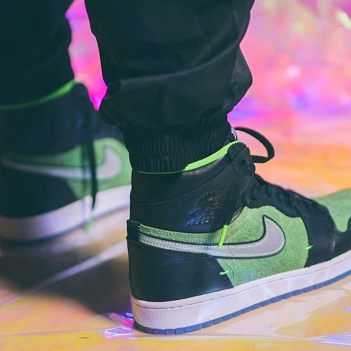 Giày Nike Air Jordan 1 High Zoom 'Zen Green' CK6637-002 – Hệ thống phân ...