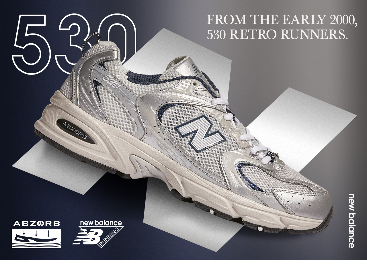 Giày New Balance 530 'Steel Grey' MR530KA – Hệ thống phân phối Air ...