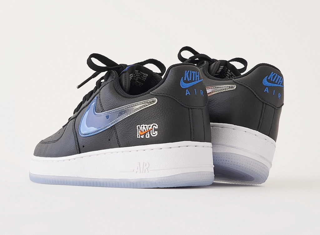 Giày Nike Air Force 1 Low Kith Knicks Away 'Black' CZ7928-001 – Hệ ...