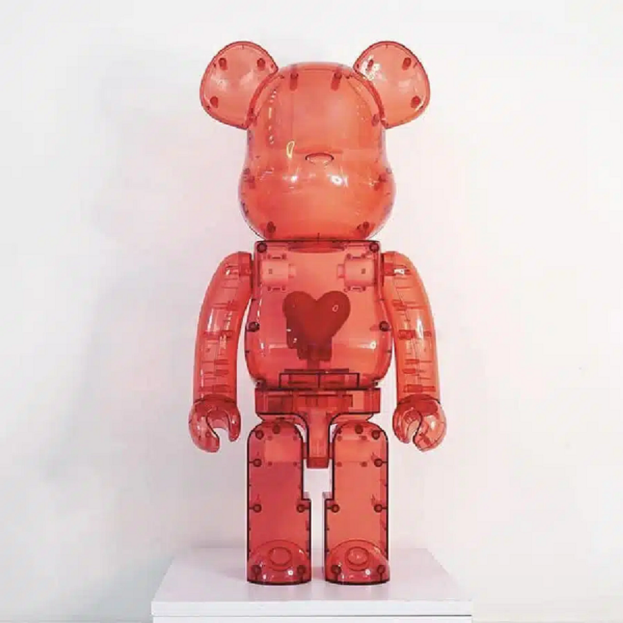 Mô Hình Bearbrick Red Heart 100% & 400% – Hệ thống phân phối Air Jordan ...