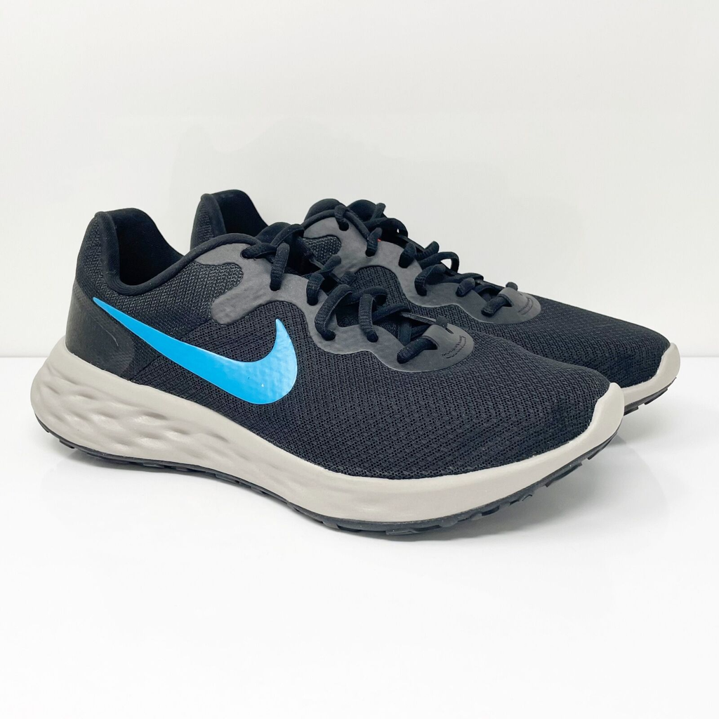Giày Nike Running Revolution 6 NN 'Black/Laser Blue' DC3728-012 – Hệ ...