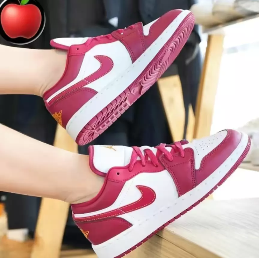 Giày Nike Air Jordan 1 Low 'Cardinal Red' 553558-607 – Hệ thống phân ...