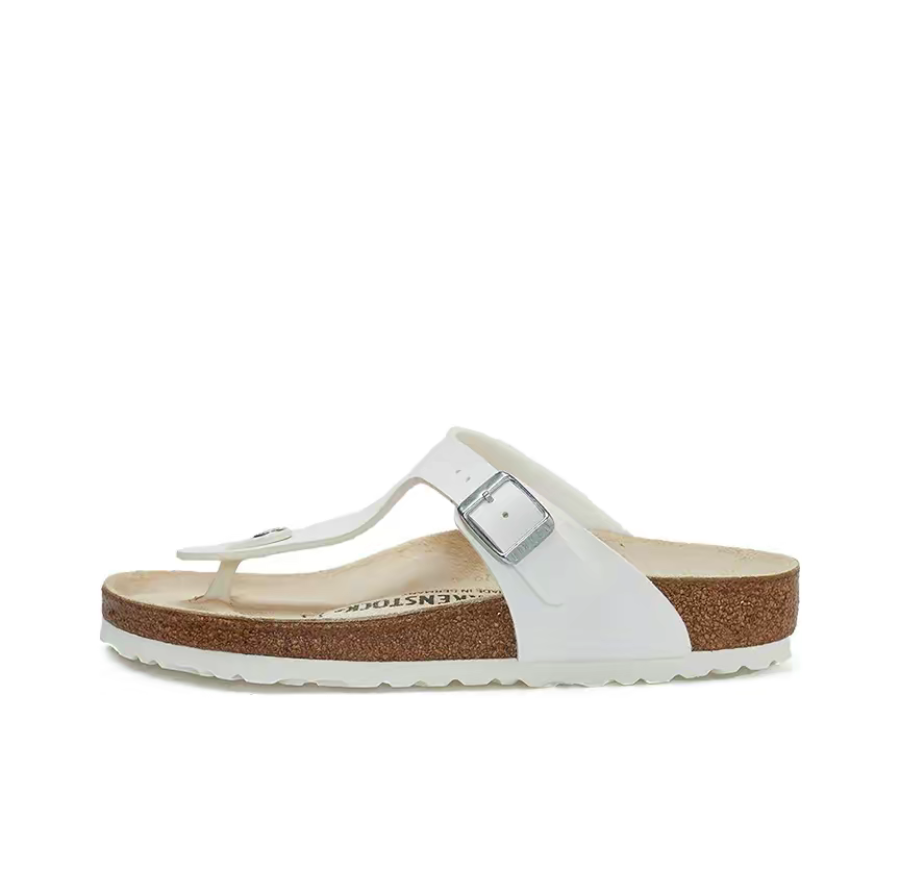 Dép Birkenstock Gizeh 'White' 43731 – Hệ thống phân phối Air Jordan ...