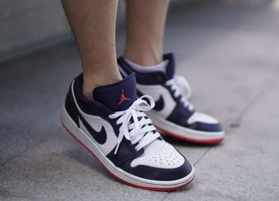 Giày Nike Air Jordan 1 Retro Low 'Obsidian Ember' 553558-481 – Hệ thống ...