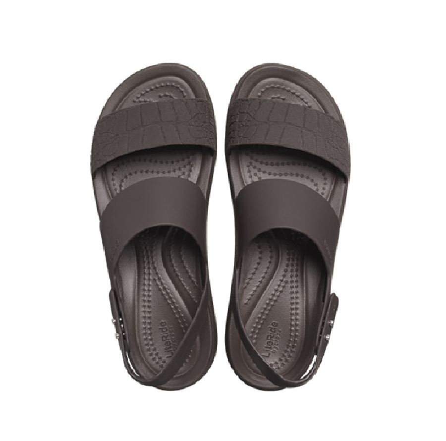 Dép Crocs Brooklyn Croco Low Espresso Sandal 208585-206 – Hệ thống phân ...