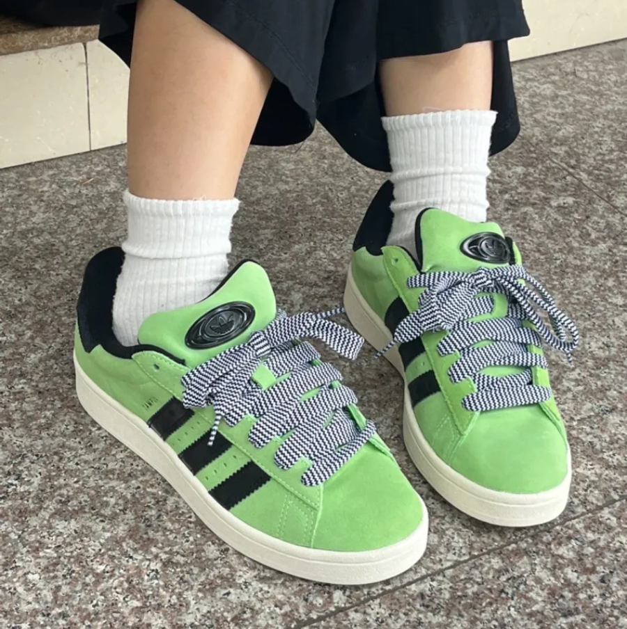 Giày Adidas Campus 00s 'Solar Green Black' HQ4409 – Hệ thống phân phối ...