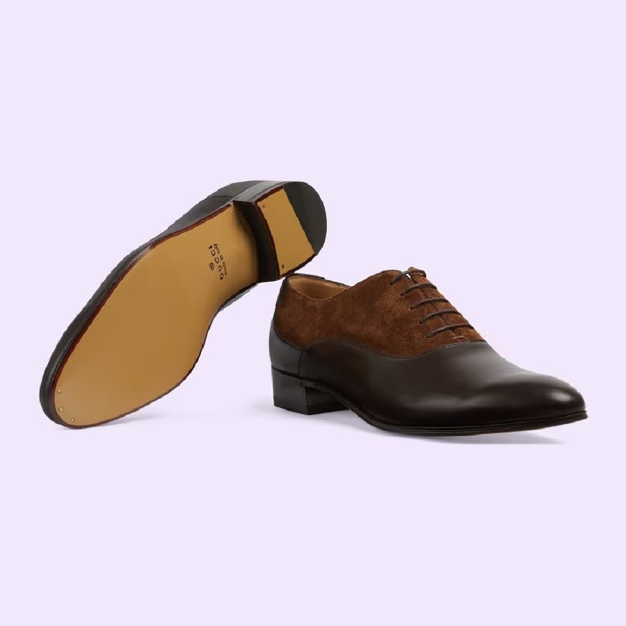 Giày Gucci Double G 'Dark Brown Leather' 719741-06F50-2156 – Hệ thống ...