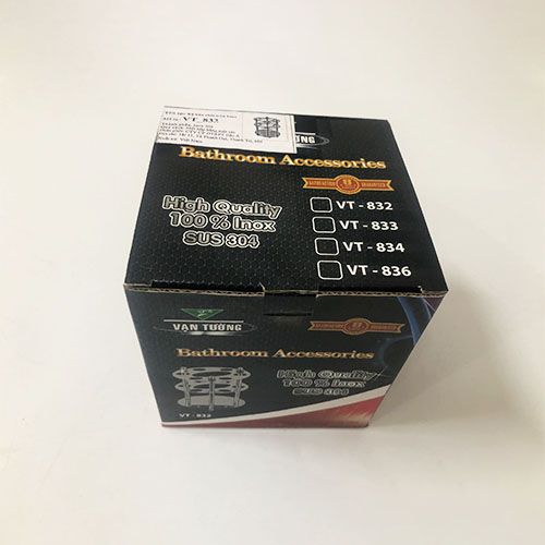 Kệ bàn chải tròn Inox 304 - VT832 – Tổng kho thiết bị phòng tắm & nhà bếp