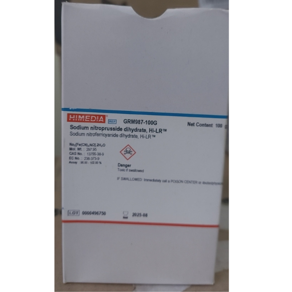Sodium nitroprusside – CÔNG TY TNHH THIẾT BỊ VÀ VẬT TƯ KHOA HỌC KỸ ...