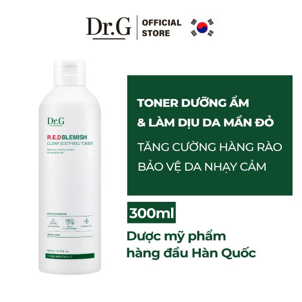 Nước Cân Bằng Cho Da Nhạy Cảm Dr.G R.E.D Blemish Clear Soothing Toner ...
