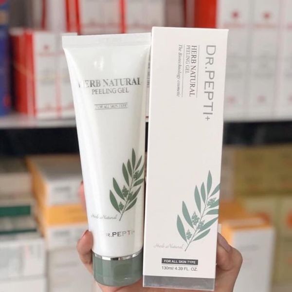 TẨY TẾ BÀO CHẾT DR.PEPTI HERB NATURAL PEELING GEL 130ML – DN Cosmetics | #1 Mỹ Phẩm chính hãng ...