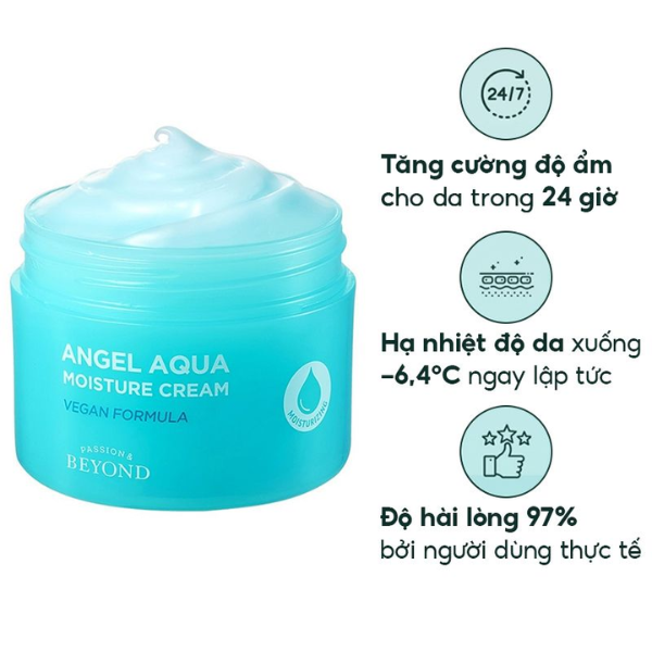 KEM DƯỠNG ẨM BEYOND ANGEL AQUA MOISTURE CREAM 150ML – DN Cosmetics | #1 Mỹ Phẩm chính hãng chất ...