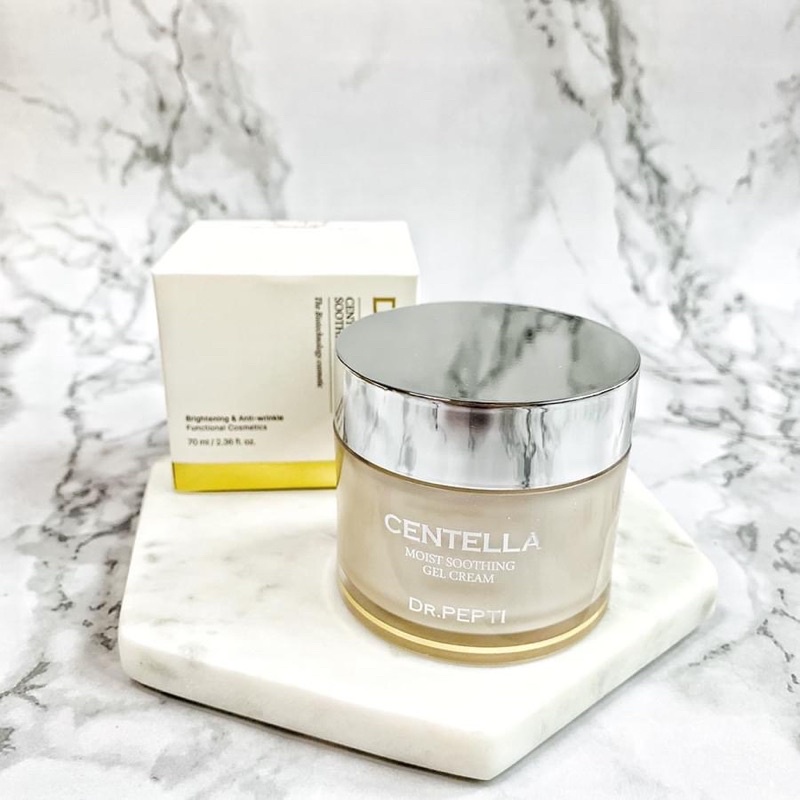 KEM DƯỠNG DR.PEPTI CENTELLA MOIST SOOTHING GEL CREAM 70ML – DN Cosmetics | #1 Mỹ Phẩm chính hãng ...
