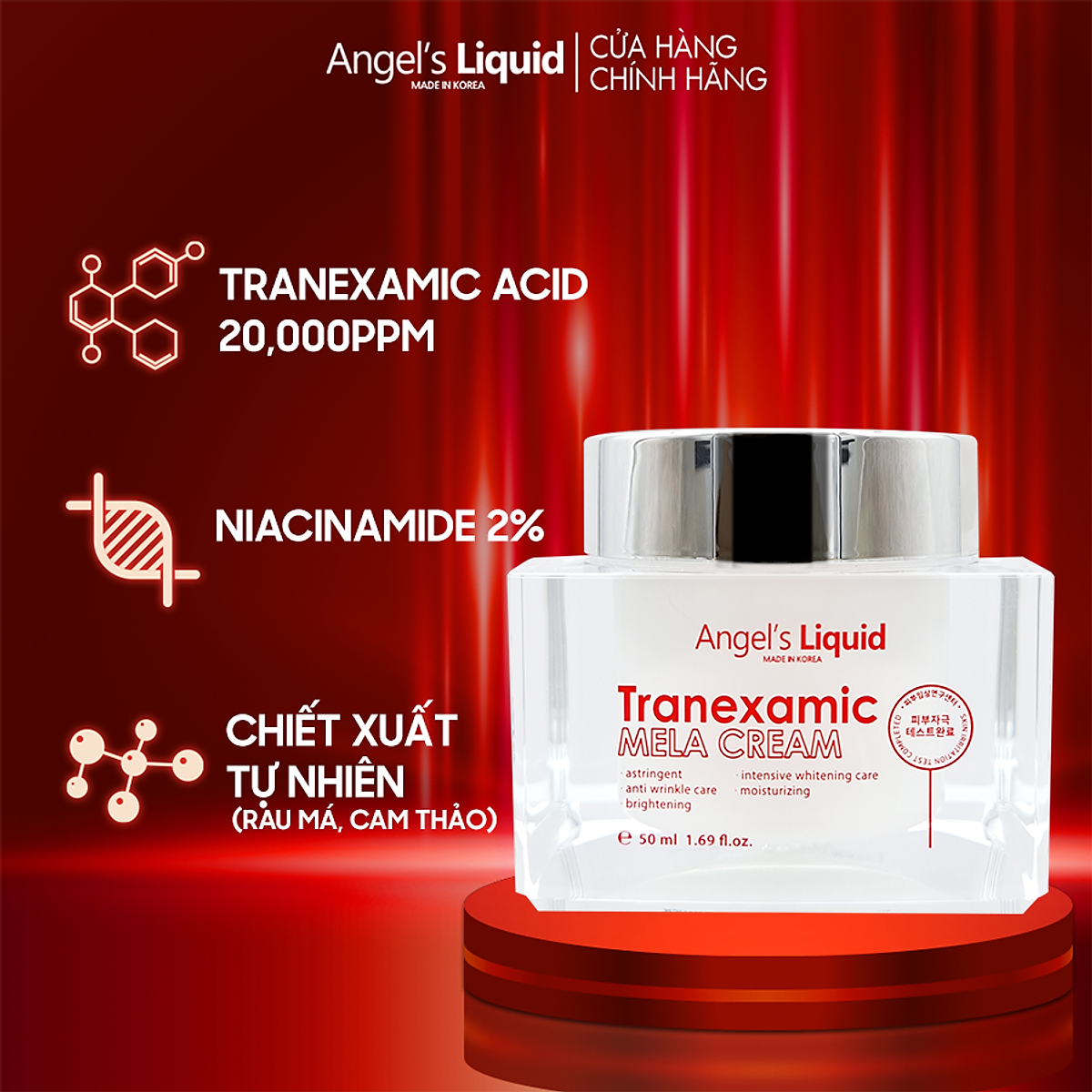 ️KEM DƯỠNG TRANEXAMIC ACID MỜ THÂM CHUYÊN SÂU ANGEL'S LIQUID TRANEXAM ...