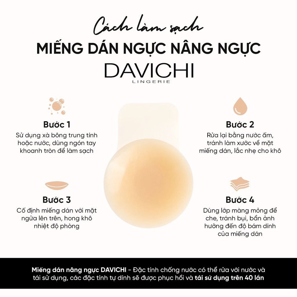 Miếng dán ngực Davichi – DN Cosmetics | #1 Mỹ Phẩm chính hãng chất lượng số 1 Đà Nẵng