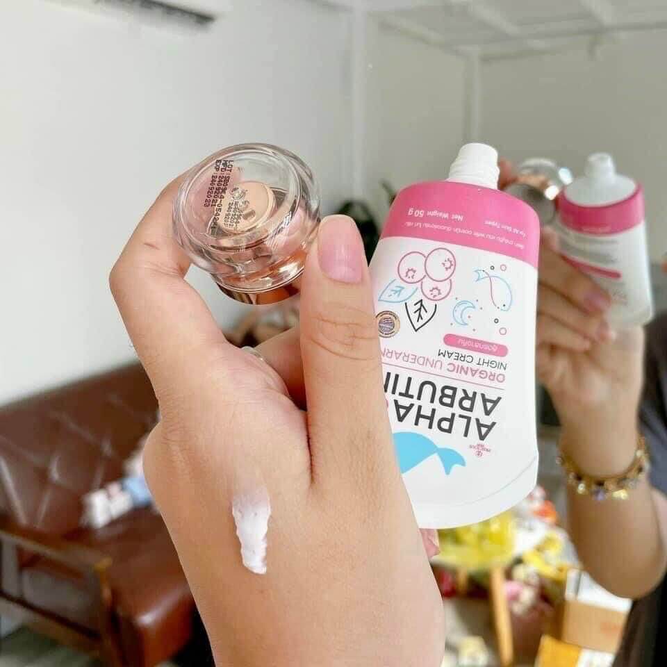 KEM THÂM NÁCH ALPHA ARBITIN 3 PLUS ORGANIC UNDERARM NIGHT CREAM 50G ...