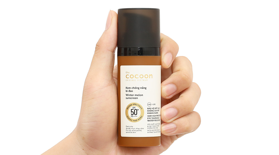 KEM CHỐNG NẮNG COCOON BÍ ĐAO 50ML – DN Cosmetics | #1 Mỹ Phẩm chính hãng chất lượng số 1 Đà Nẵng