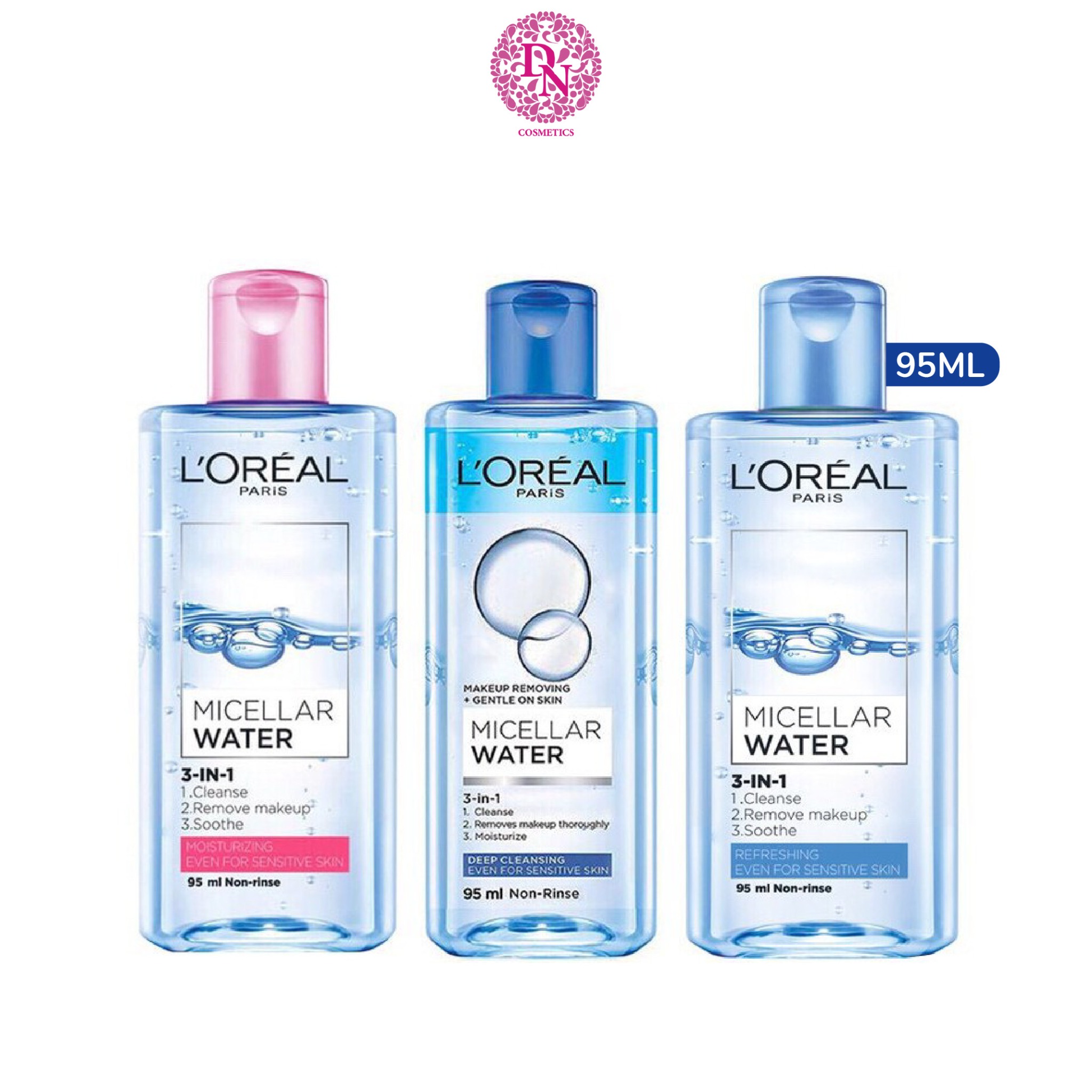 TẨY TRANG L'OREAL 400ML MICELLA WATER – DN Cosmetics | #1 Mỹ Phẩm chính hãng chất lượng số 1 Đà Nẵng