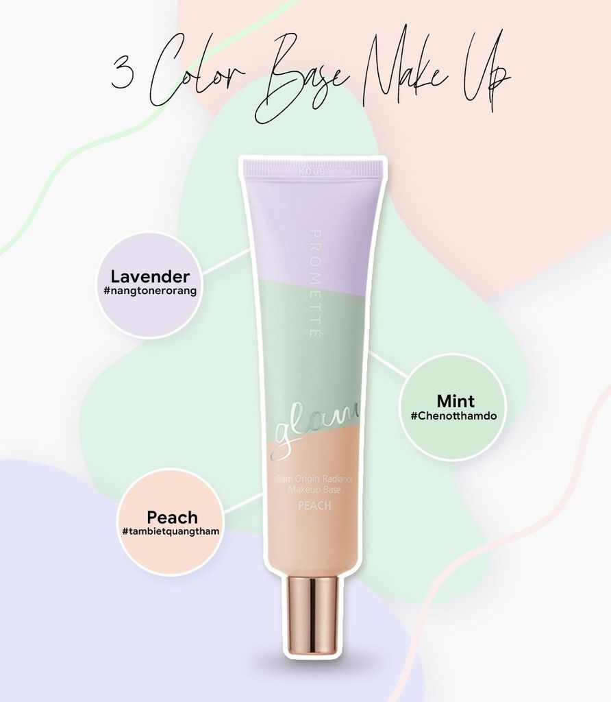 Kem lót Glam Enough Promette Glam Origin Radiance Makeup Base 30g – DN ...