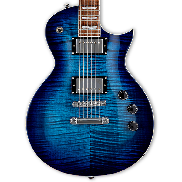 ESP LTD EC-256FM See Thru Cobalt Blue – Guitar Plus