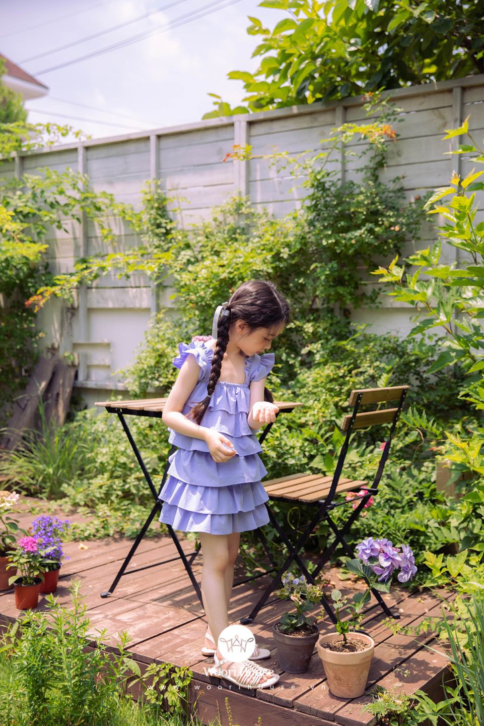 NN Chân váy Maison 3 tầng – WOORI HOUSE