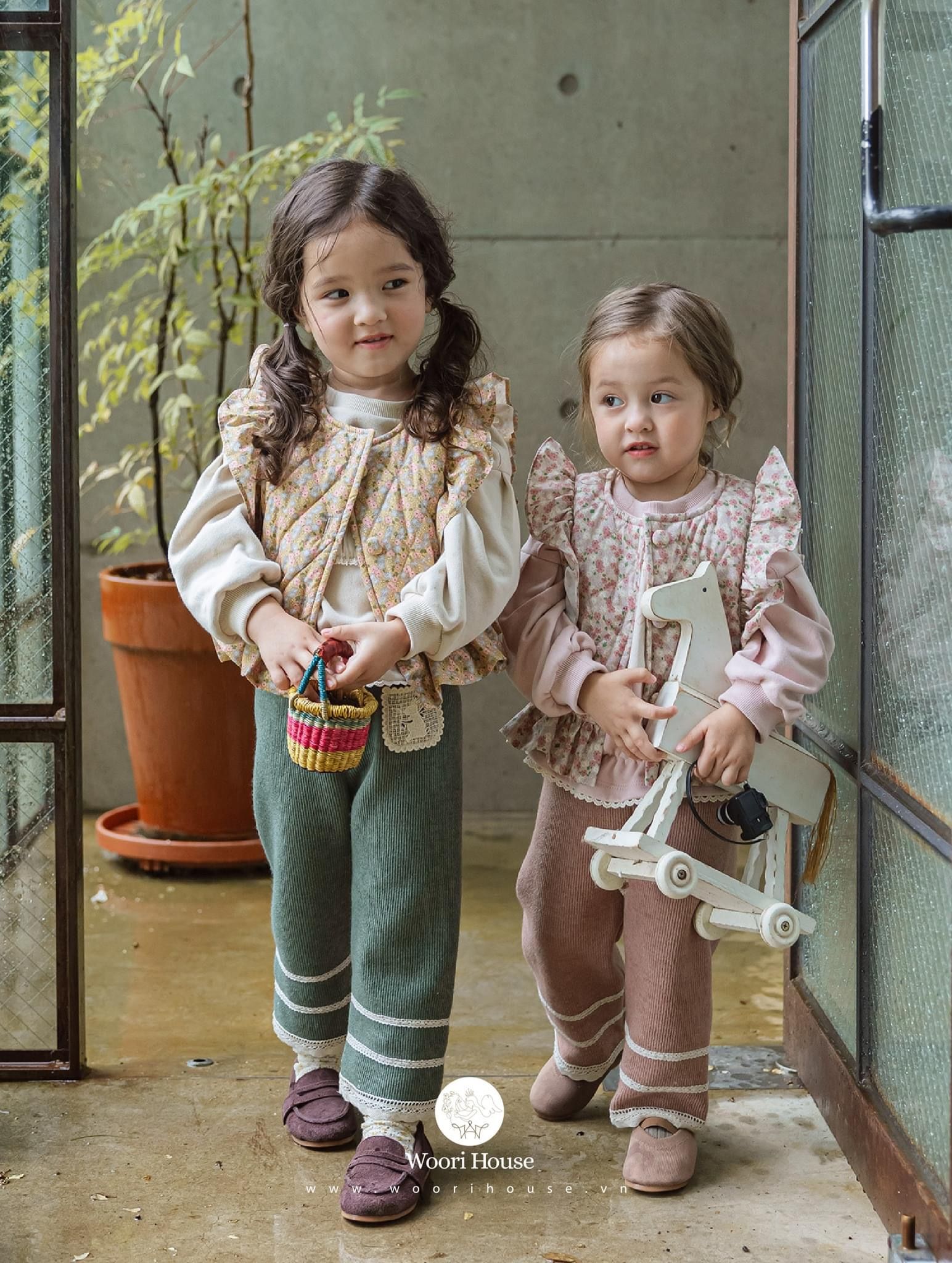 FL - Quần Karin len gấu ren – WOORI HOUSE