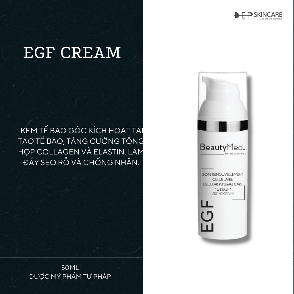 Kem kích hoạt tái tạo và bảo vệ tế bào da EGF – Shop Đẹp Skincare