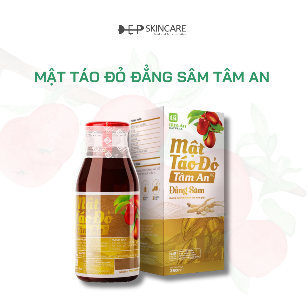 Mật táo đỏ Đẳng Sâm Tâm An 250ml – Shop Đẹp Skincare