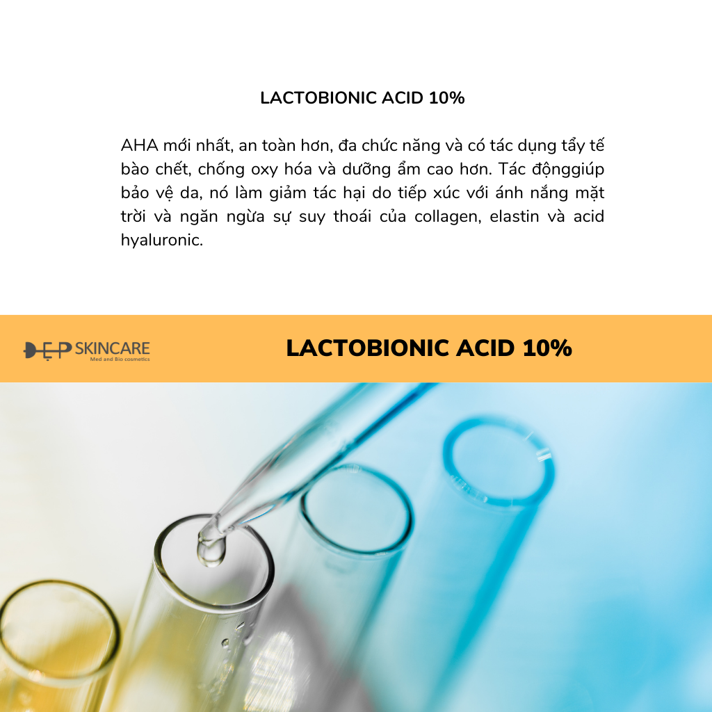 Dung dịch peel trẻ hóa nhẹ AOX System Bionic - Lactobionic 10% – Shop ...