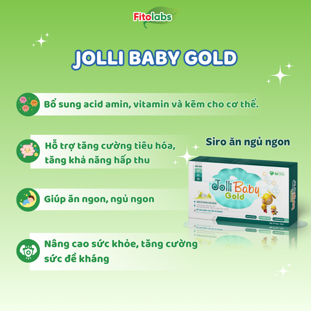 Siro Ăn Ngủ Ngon Jolli Baby Gold – FITOLABS