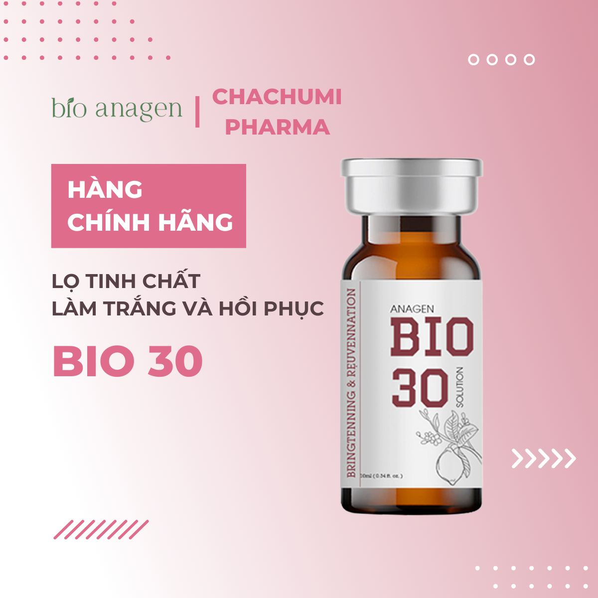 Serum phục hồi da BIO FD&C Bio 30 – CHACHUMI PHARMA