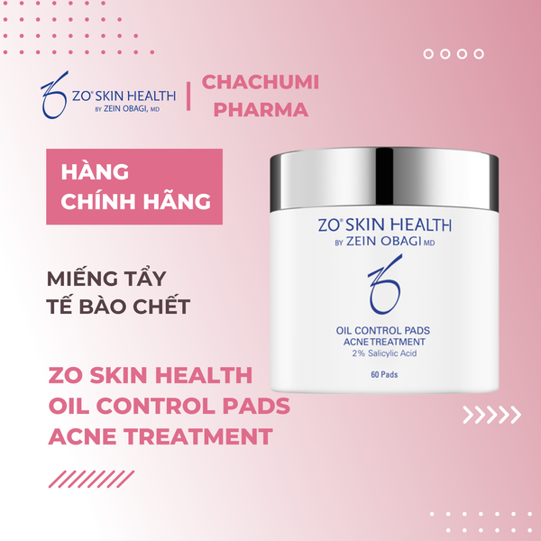 OIL CONTROL PADS ACNE TREATMENT ZO SKIN HEALTH – CHACHUMI PHARMA
