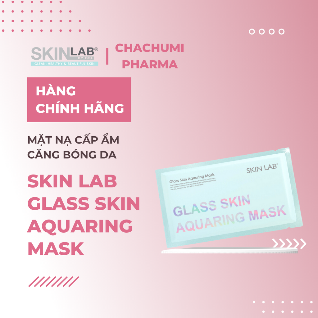 Skin Lab Glass Skin Aquaring Mask - Mặt nạ cấp ẩm căng bóng da ...