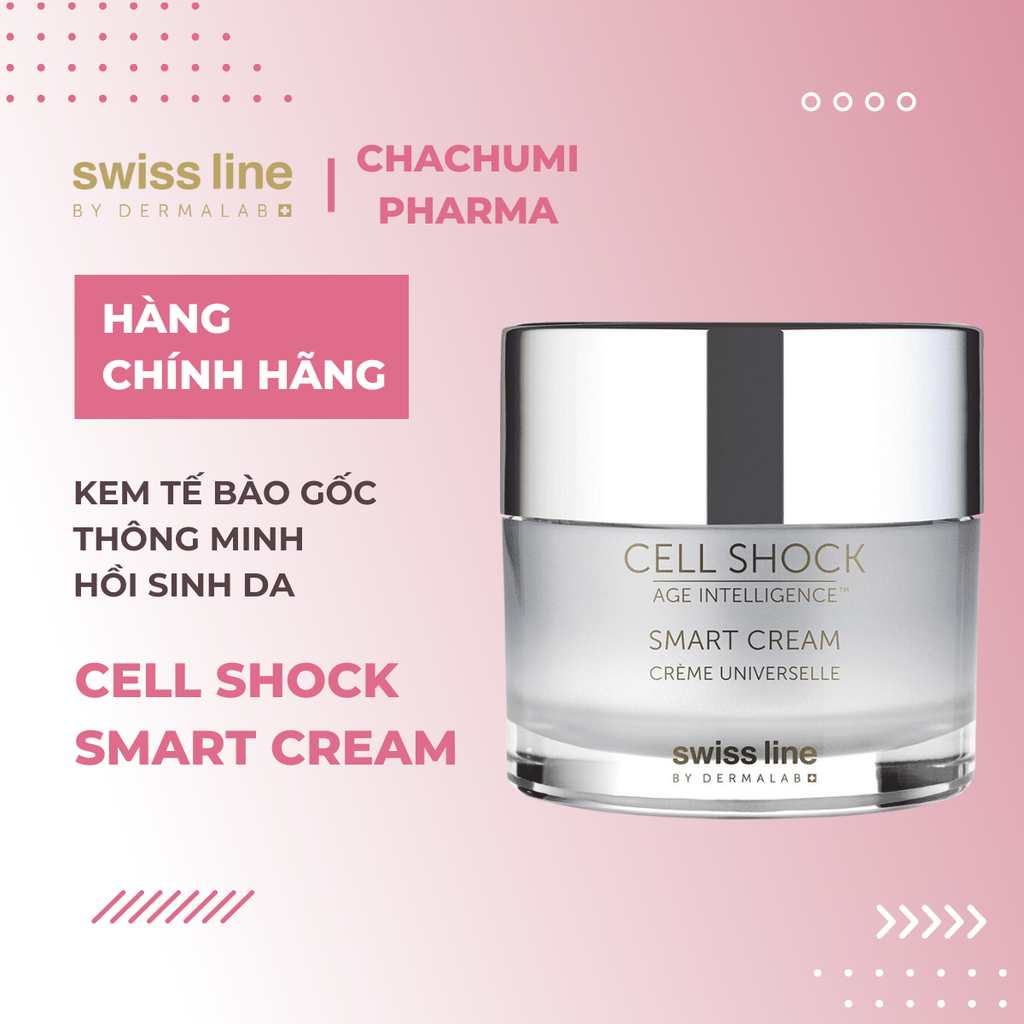 Swissline Cell Shock Age Intelligence Smart Cream - Kem phục hồi tế bà ...