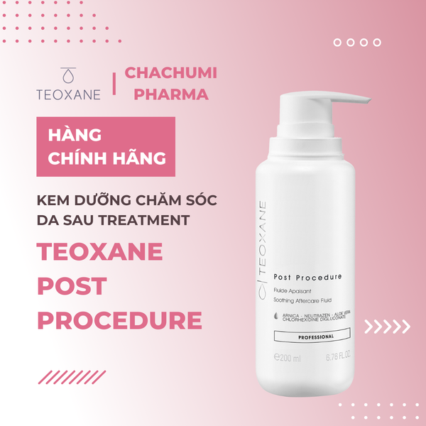 Teoxane Post Procedure – CHACHUMI PHARMA
