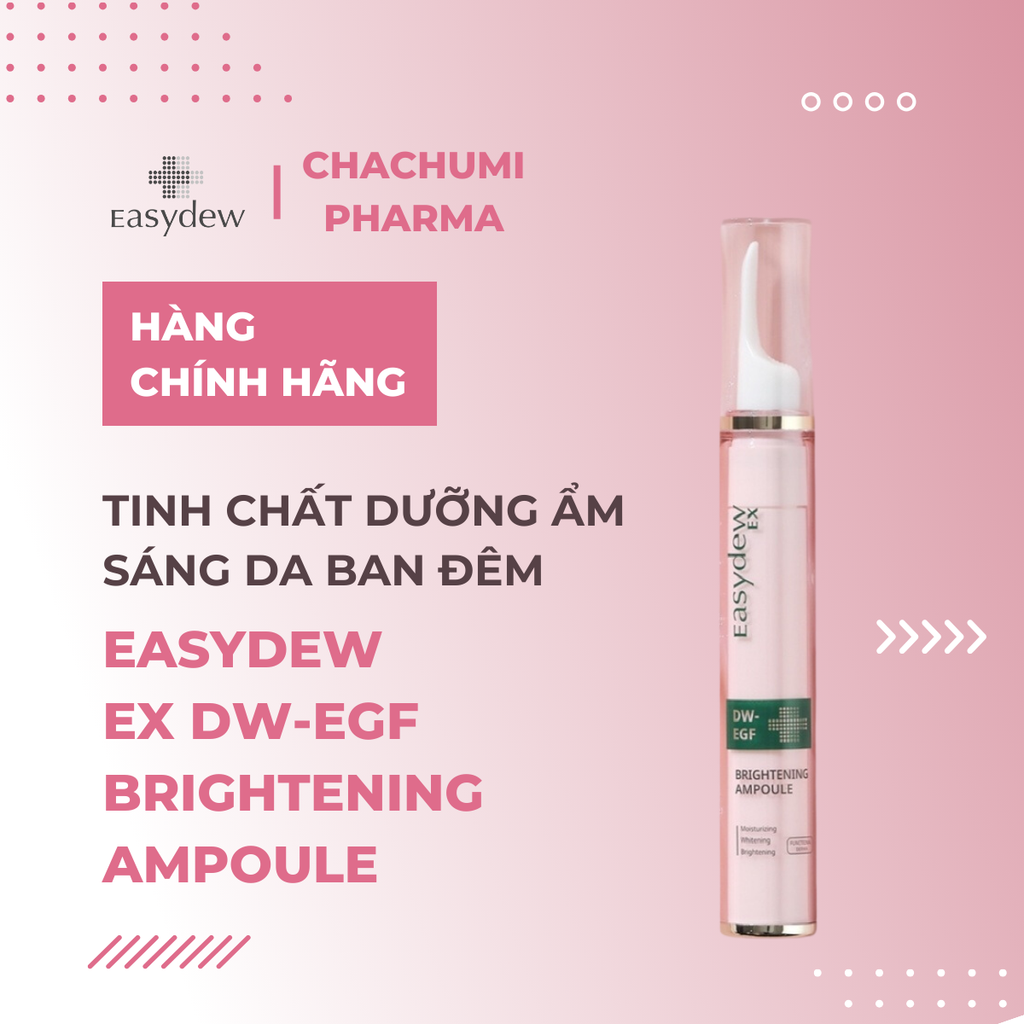 Easydew Ex DW-EGF Brightening Ampoule - Tinh Chất Dưỡng Ẩm Sáng Da Ban ...