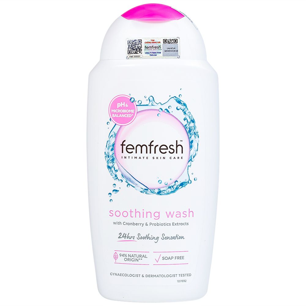 Dung dịch vệ sinh FF soothing wash 250ml (nắp hồng) – CHACHUMI PHARMA