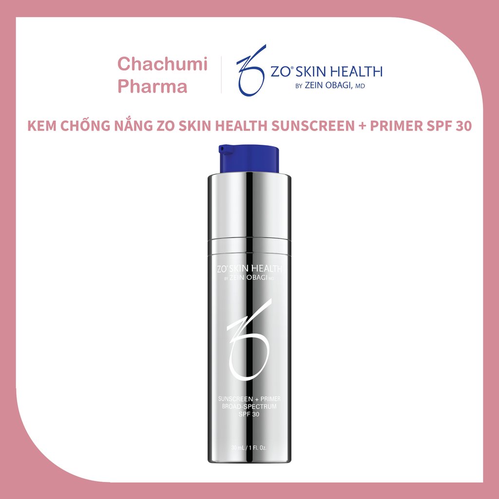 KEM CHỐNG NẮNG ZO SKIN HEALTH SUNSCREEN + PRIMER SPF 30 – CHACHUMI PHARMA