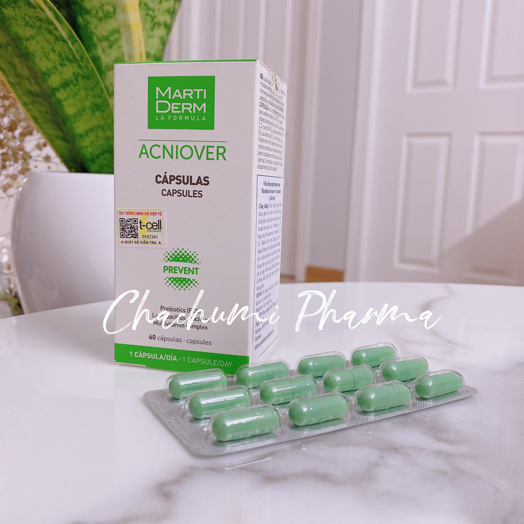 Viên Uống Ngăn Ngừa Mụn - MartiDerm Acniover Capsules (60 viên ...