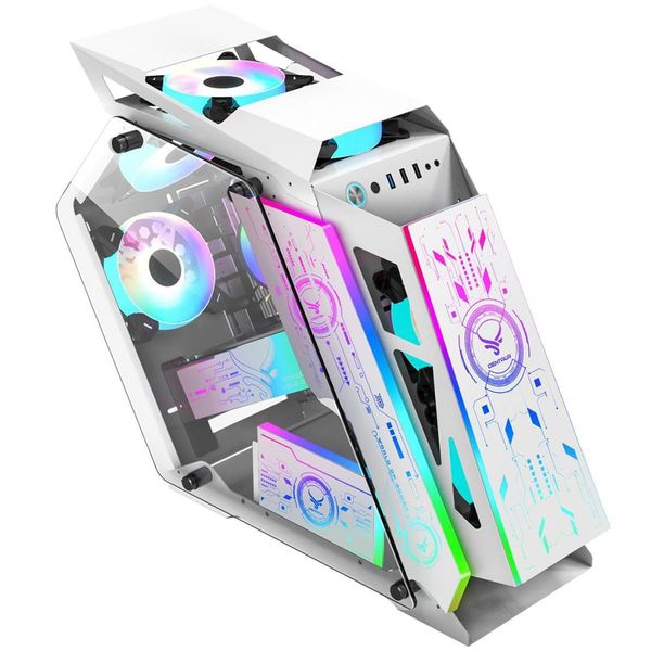 Case Centaur SAG CT201 White Gaming – Sao Chổi PC