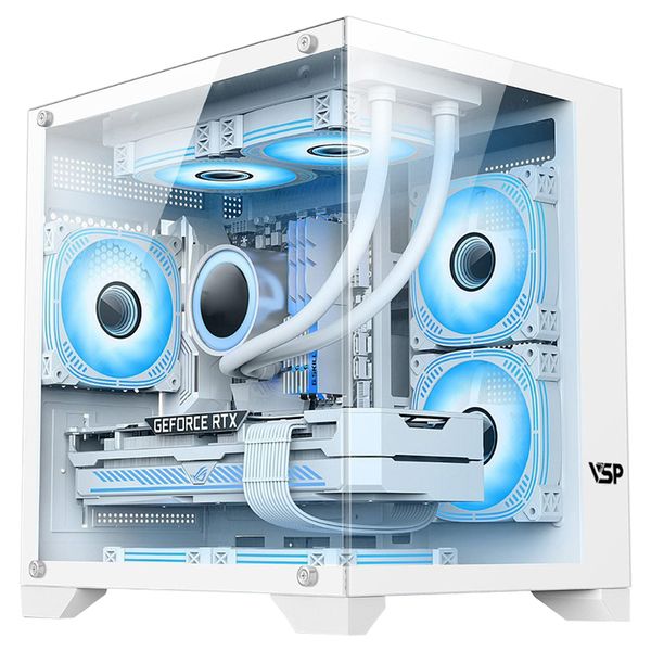 CASE VSP AQUANAUT X2 GALAXY WHITE GAMING – Sao Chổi PC