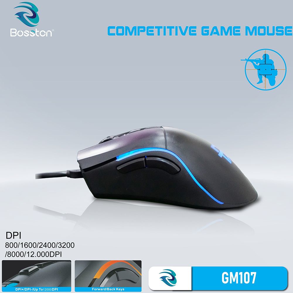 Chuột Gaming BOSSTON GM107 giá rẻ. – Sao Chổi PC