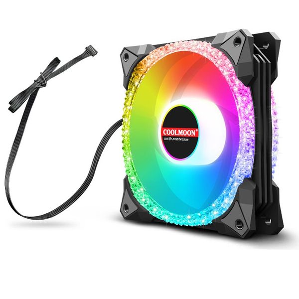 FAN COOLMON S5 RGB BLACK GIÁ RẺ NHẤT – Sao Chổi PC