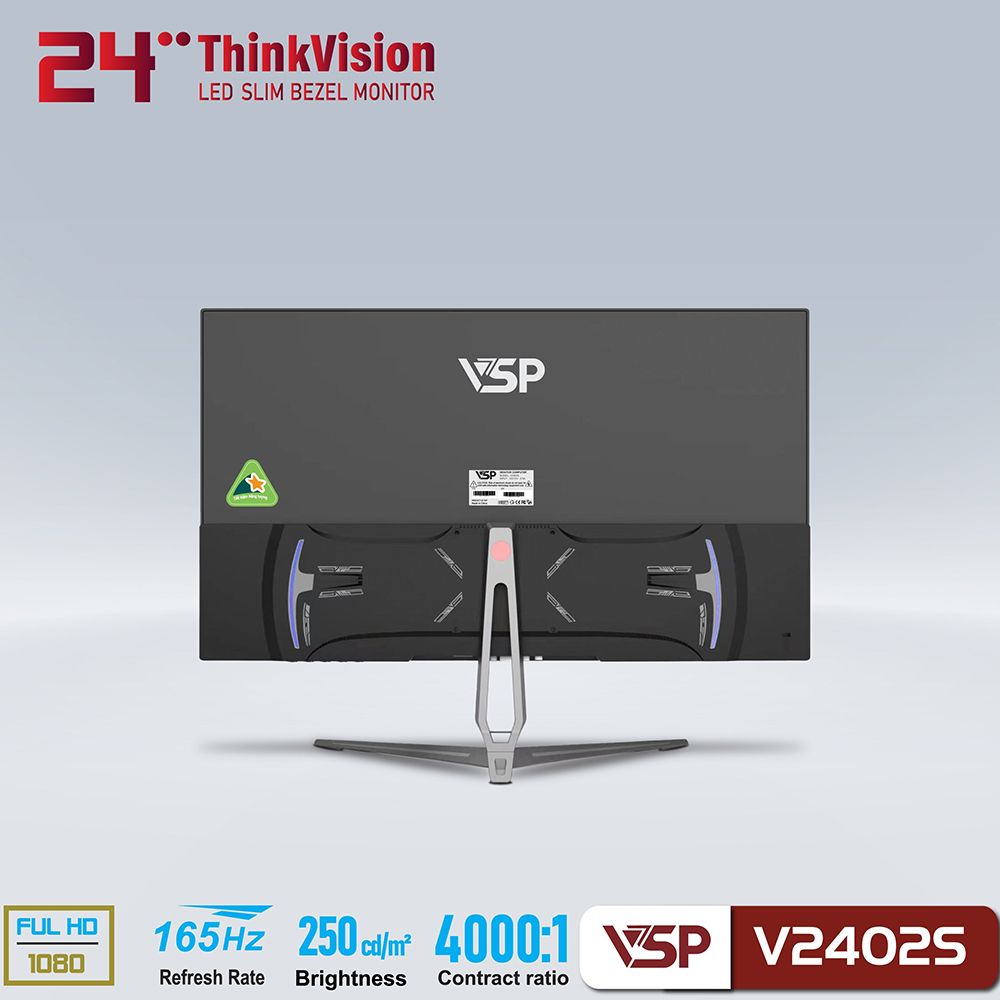 Màn hình VSP 24inch 165Hz VA BLACK V2402S GIÁ RẺ NHẤT – Sao Chổi PC