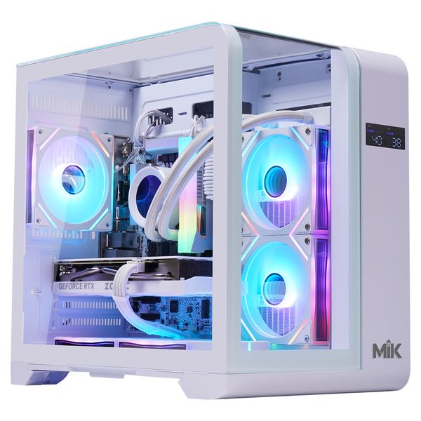CASE MIK BARBATOS M White – Sao Chổi PC