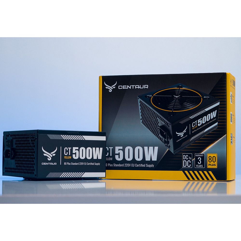 Nguồn PSU CENTAUR CT 500W 80Plus Yellow – Sao Chổi PC