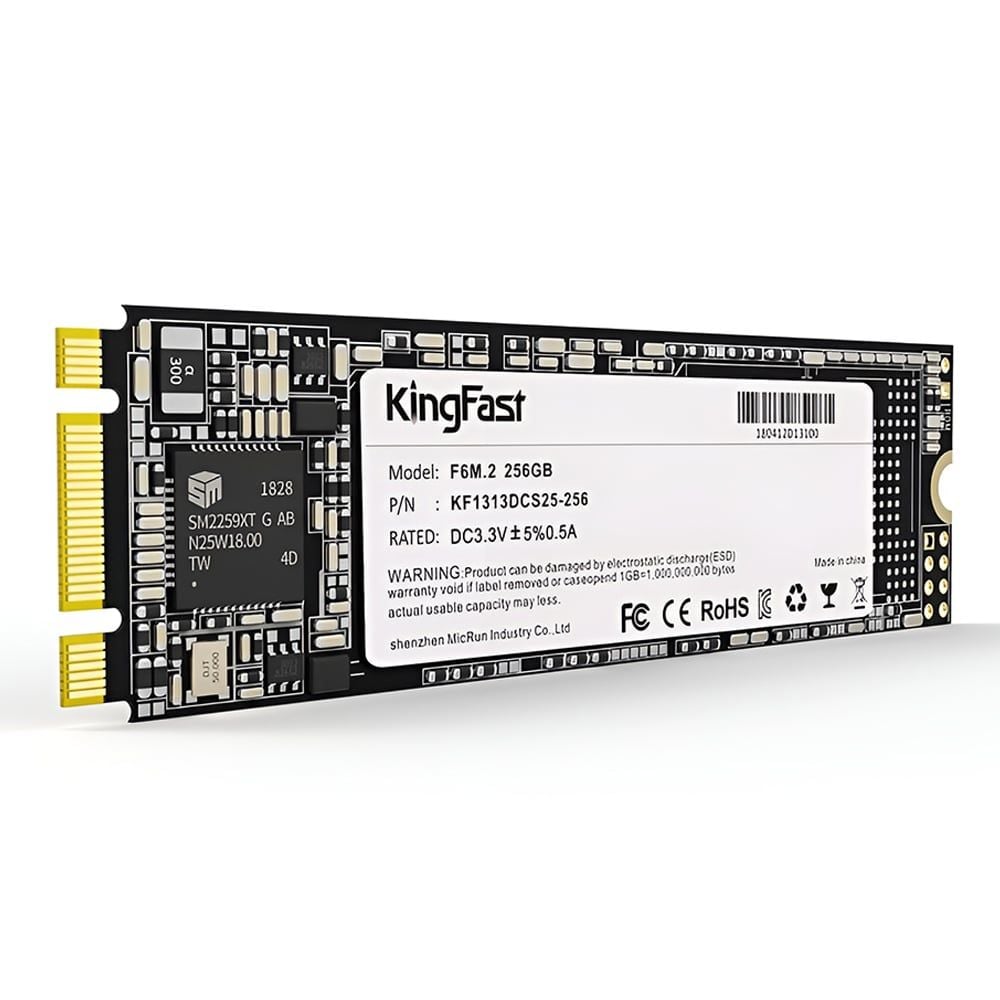 SSD Kingfast F6M.2 256GB | M.2 SATA 2280, read 550MB/s, write 450MB/s ...