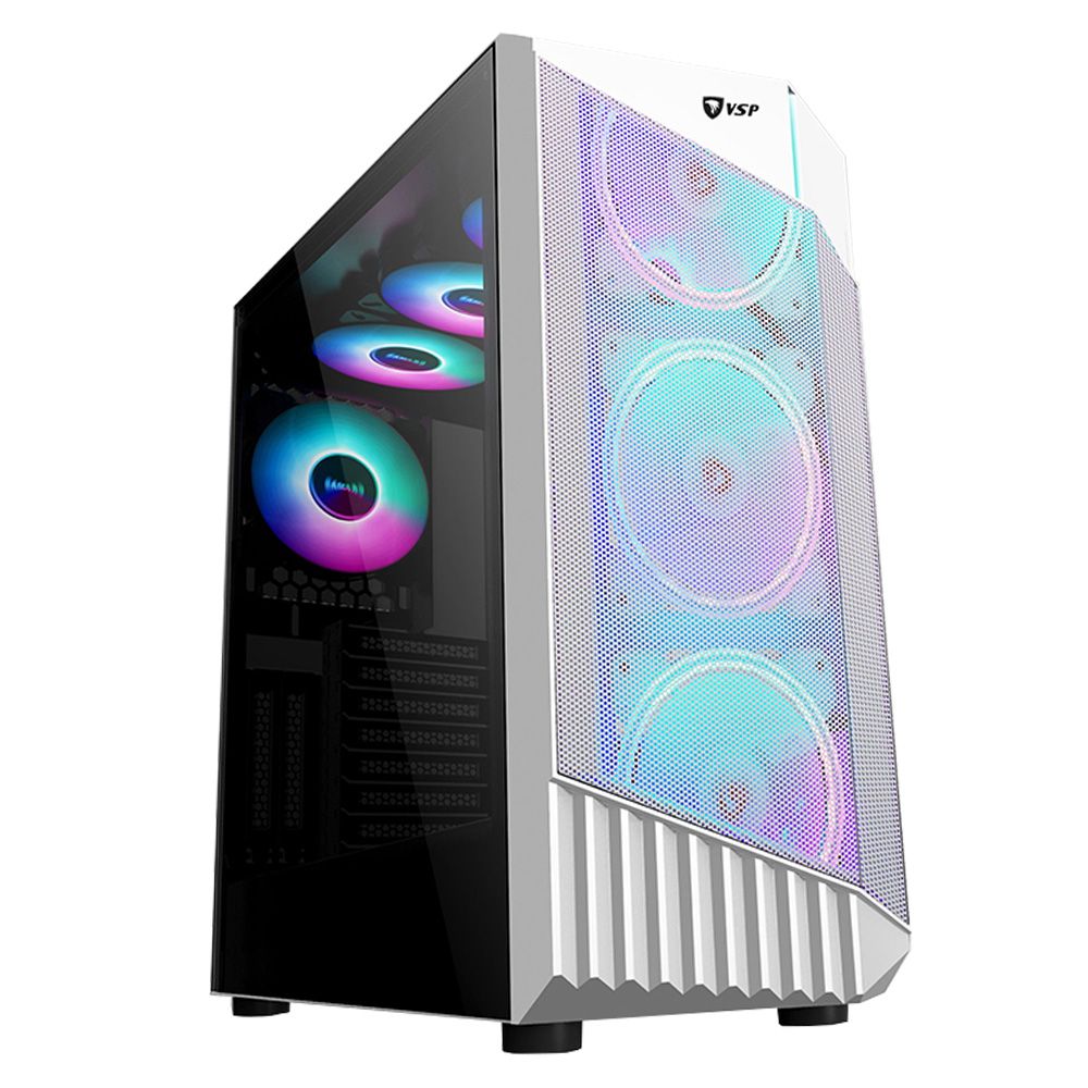 VỎ CASE VSP KA32 WHITE GIÁ RẺ – Sao Chổi PC